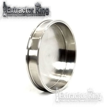 SS304 splatter platters from 4" to 12" in size.