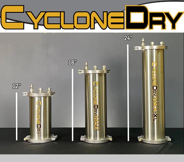 The CycloneDry family of filter driers will eliminate water damage to ...