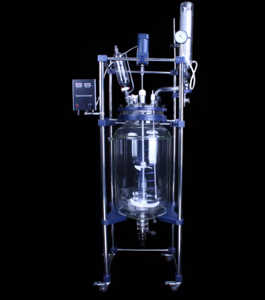 100L Jacketed Glass Reactor